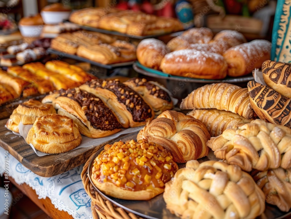 Authentic Hispanic Bakery Delights: Traditional Pastries and Breads on ...