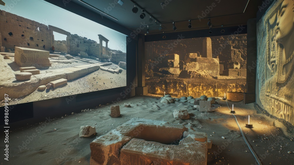 digital archaeology lab where researchers use virtual reality to ...