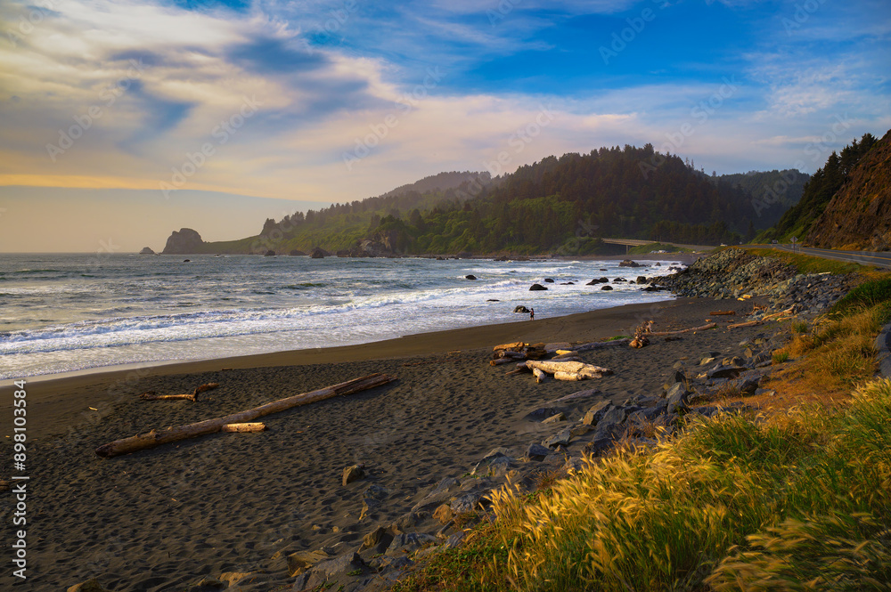 Wilson Creek Beach and Louis DeMartin Senior Memorial Bridge near ...