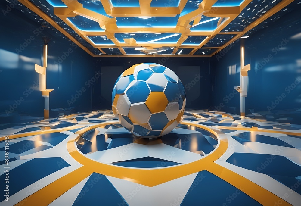 tron colours abstract 360 geometric graphic background hdri art ...