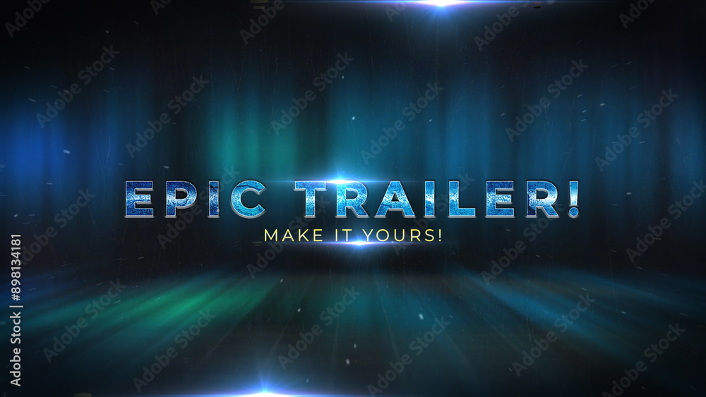 Dynamic Epic Trailer Stock Template | Adobe Stock