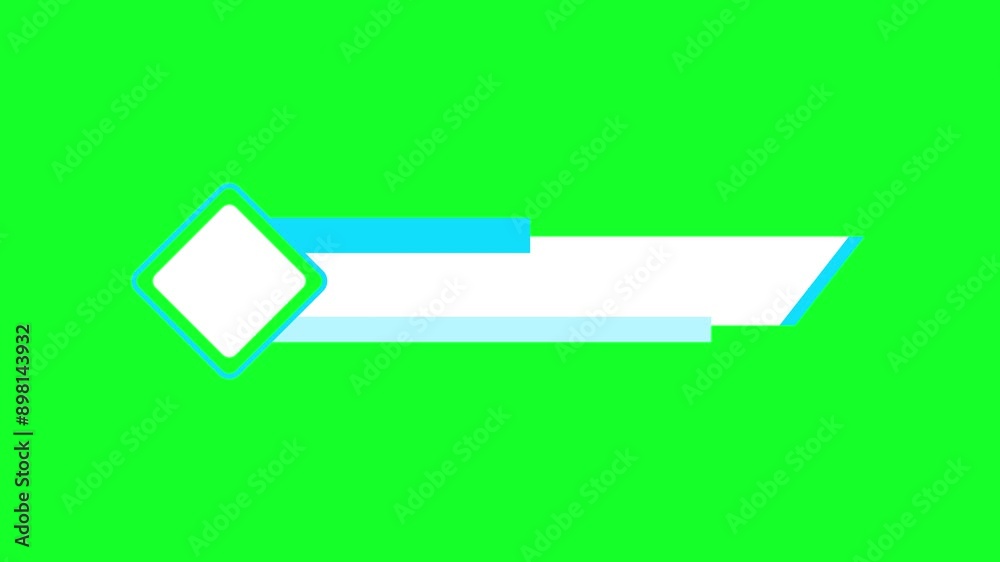 lower third animated name box and logo overlay background name box ...