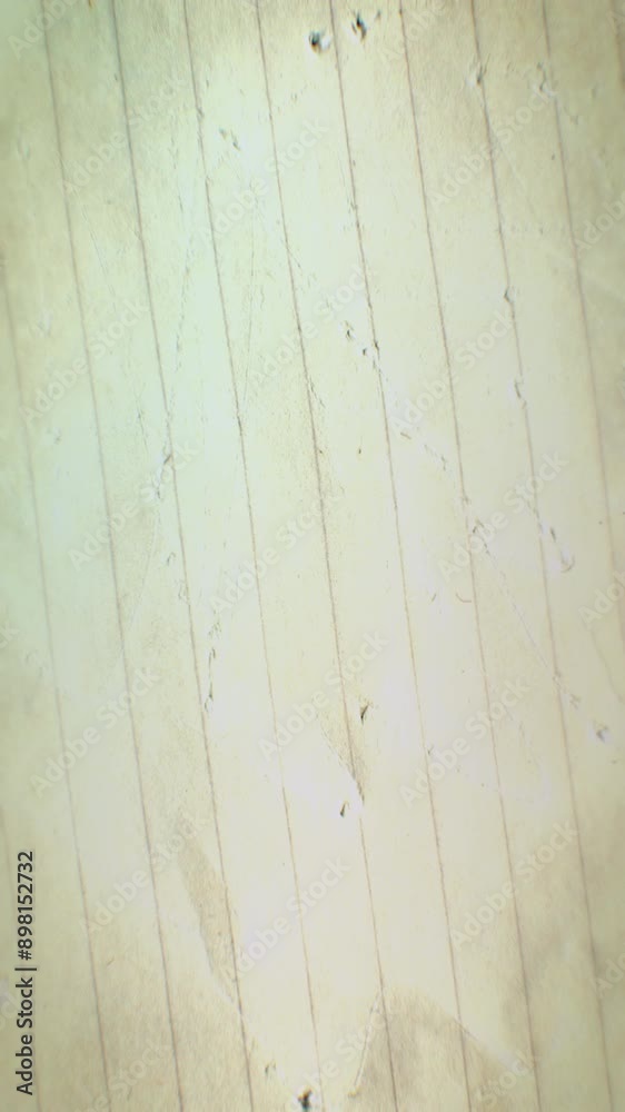 Crumpled wrinkled sheet of paper stop motion animation, background ...