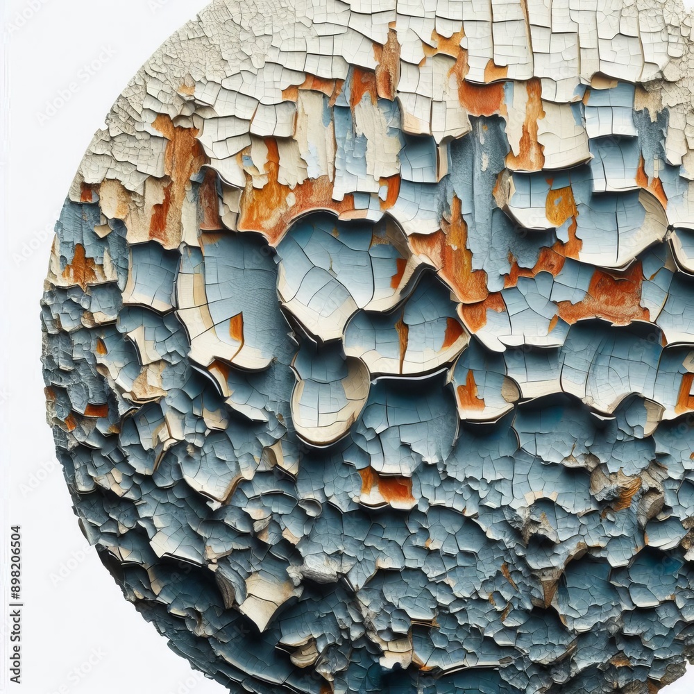 105 76 Cracked paint texture with layers of chipping and peeling Stock ...