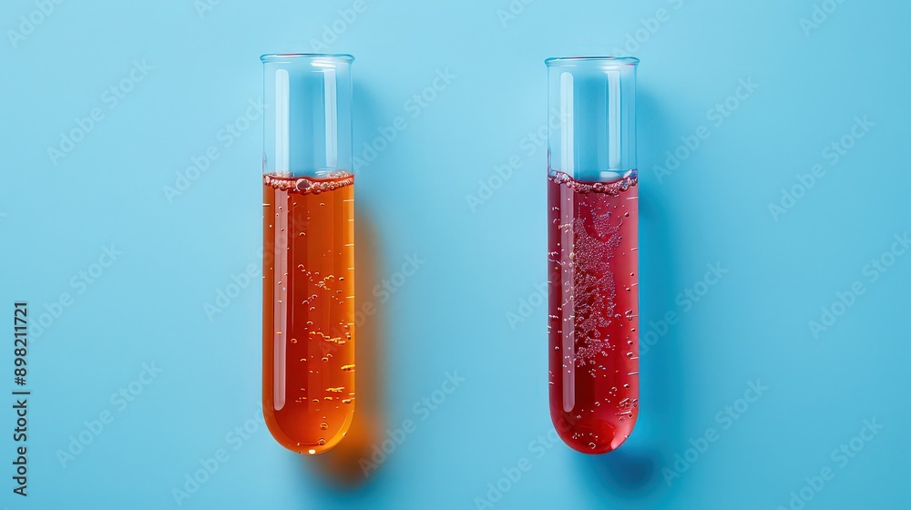 comparative image showing a healthy blood sample versus one with an ...