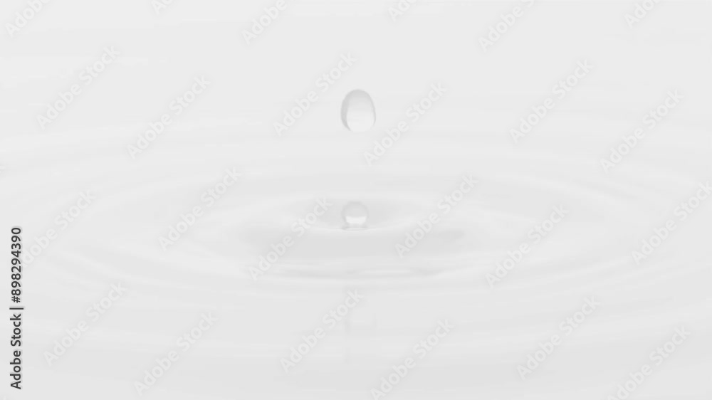 transparent falling water drop alpha adjustment layer, vhs mask layer ...