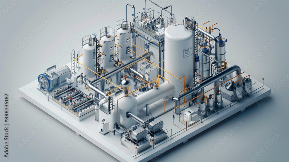Flow chart depicting experiment phases with lab test tubes and a ...