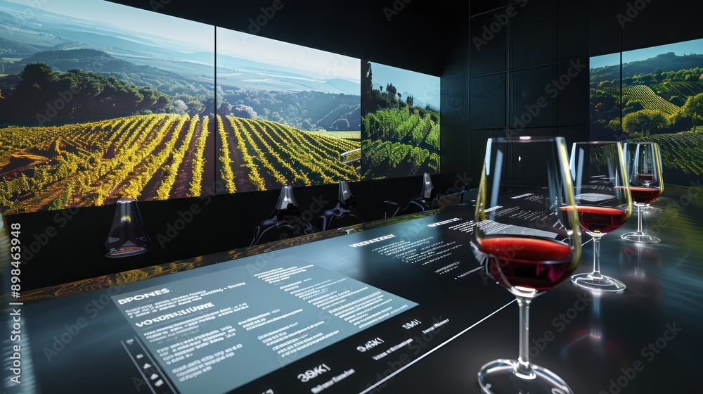 digital wine tasting session where sommeliers explain the nuances of ...