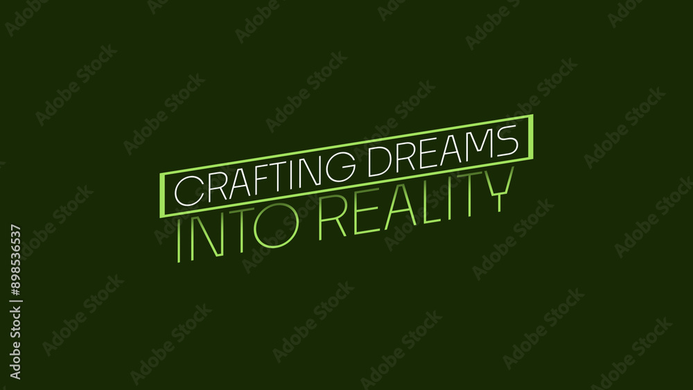 Stylish Animated Titles with Box Design Stock Template | Adobe Stock