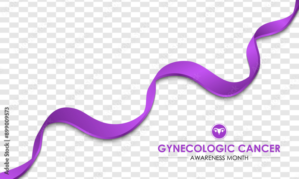 Vector Illustration for Gynecologic Cancer Awareness Month is september ...