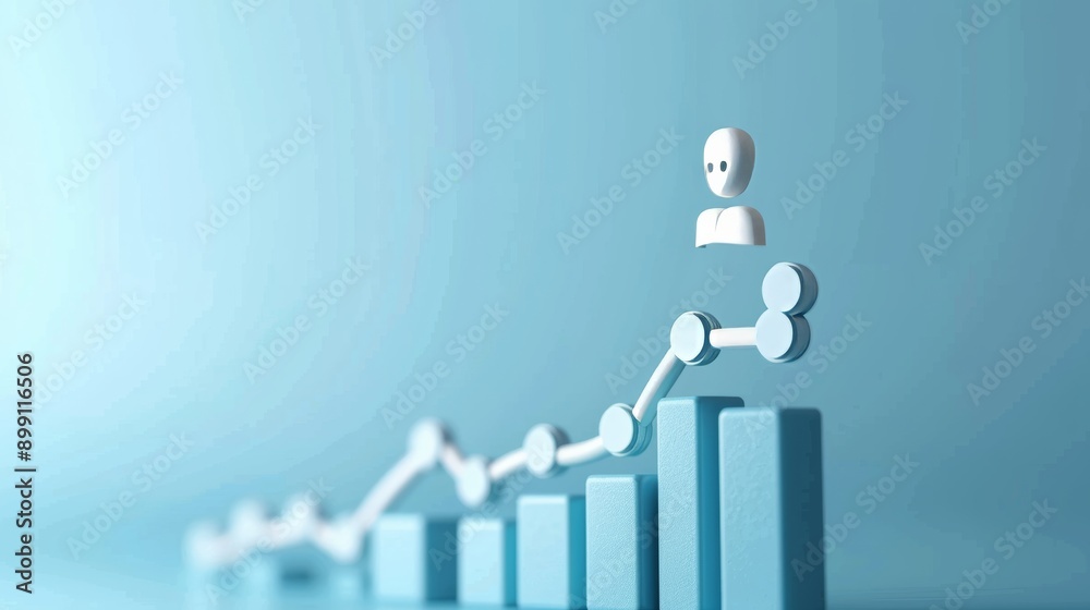 Minimalist art depicting Singularity Theory an exponential curve with ...