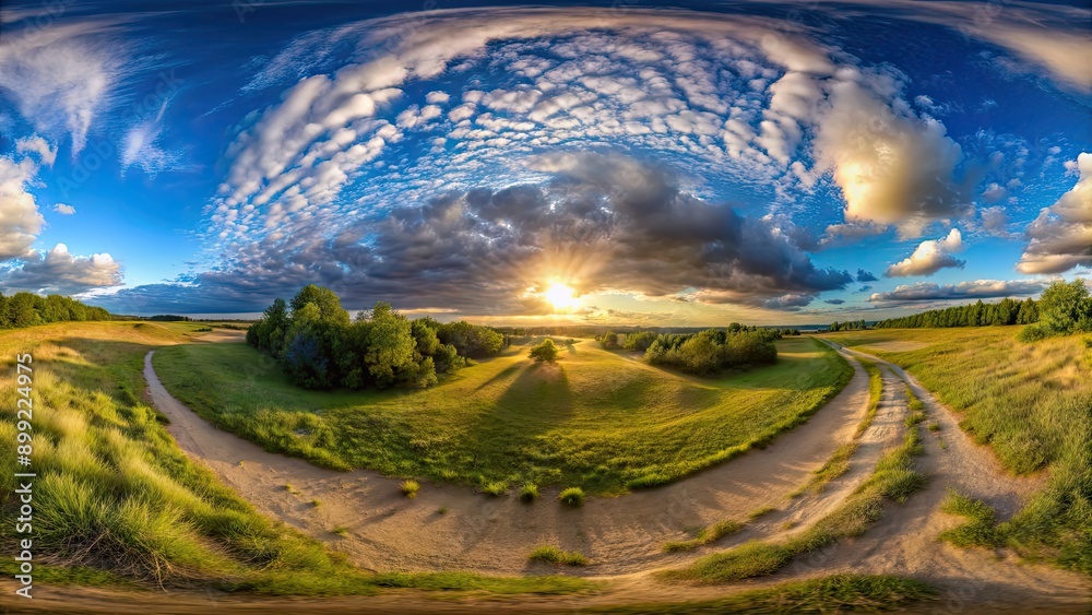 Full 360 degree HDRI spherical panorama for visualization in 12K ...