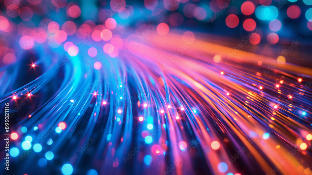 Technology background of binary code vortex. Digital data flow with ...