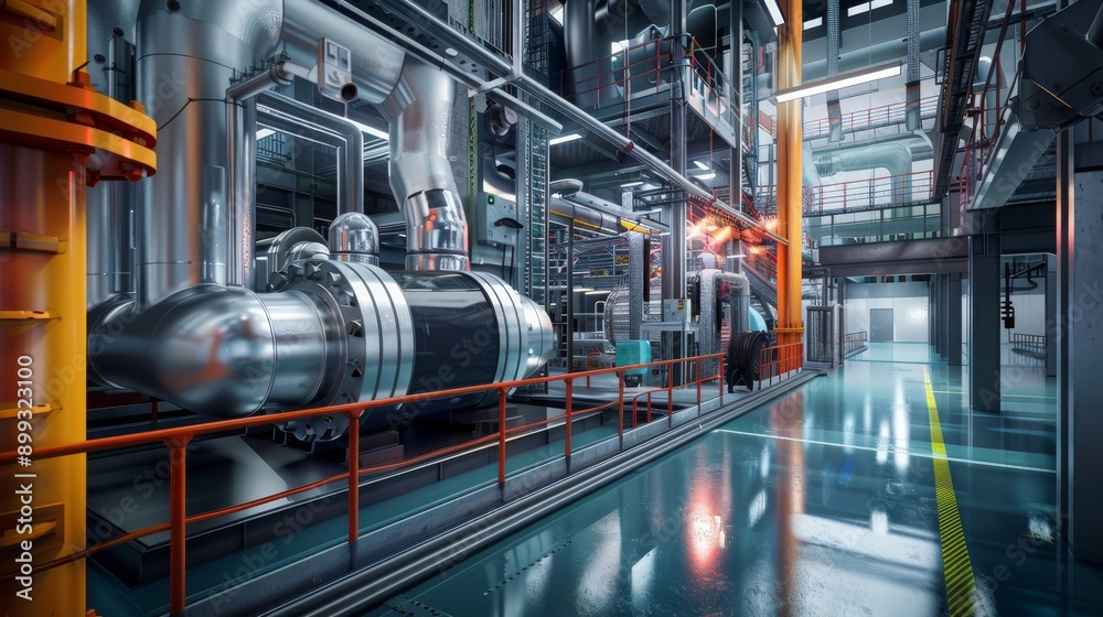 Advanced industrial safety systems featuring automated emergency ...