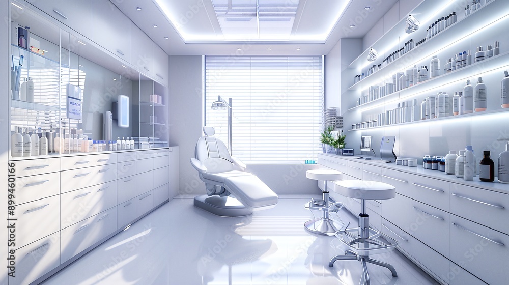 cosmetologist dermatologist in a beauty clinic modern and clean ...