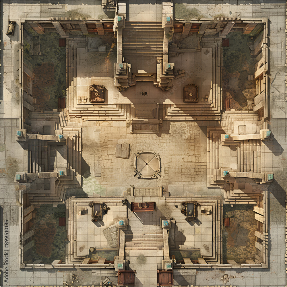 Ancient Rome Battle Map for RPG ,Map for Dungeons and Dragons,DnD map ...