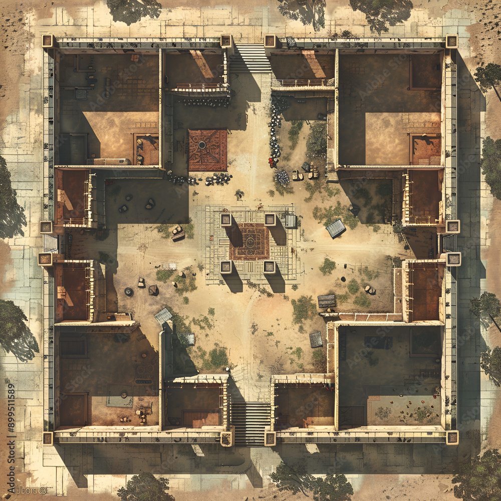 Ancient Rome Battle Map for RPG ,Map for Dungeons and Dragons,DnD map ...