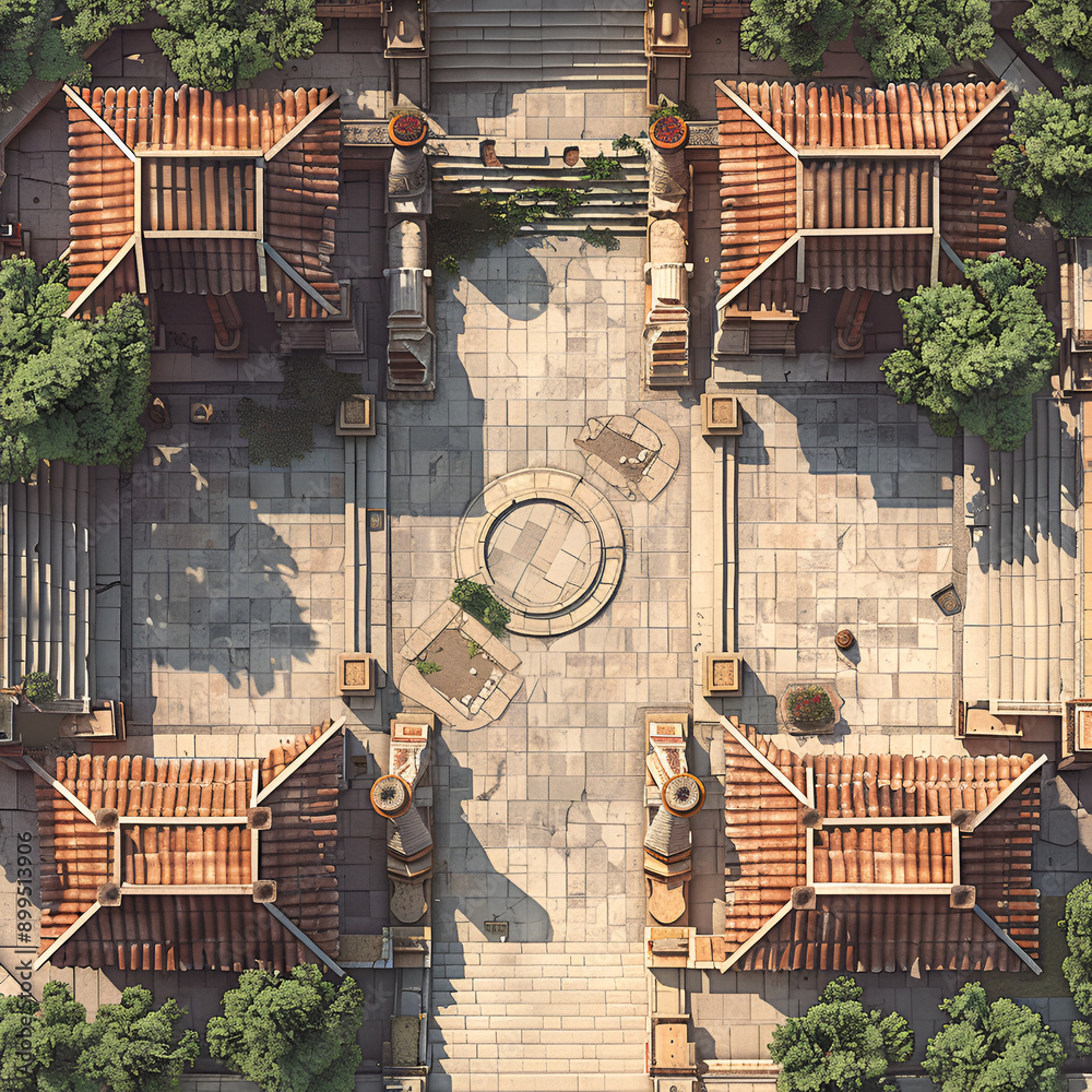 Ancient Rome Battle Map for RPG ,Map for Dungeons and Dragons,DnD map ...