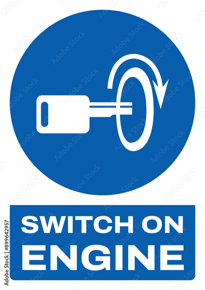 ISO mandatory safety signs v2 tex variation_switch on engine size a4/a3 ...
