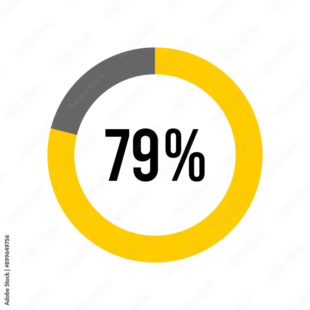 79 % percent percentage diagram meter from ready-to-use for web design ...