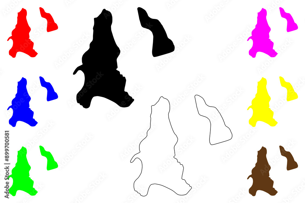 Elobey Grande and Elobey Chico island (Republic of Equatorial Guinea ...