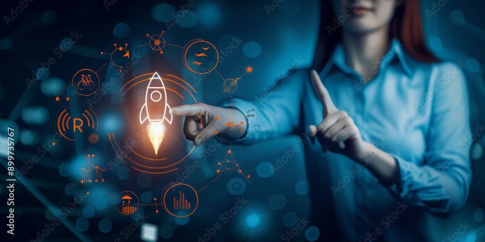 Launchpad to Success: Business Professional Unveils the Future with a ...