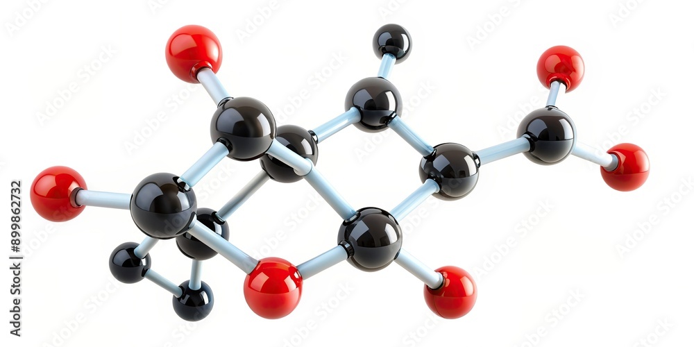 Hydrogen peroxide H2O2 molecular structure isolated on white ...