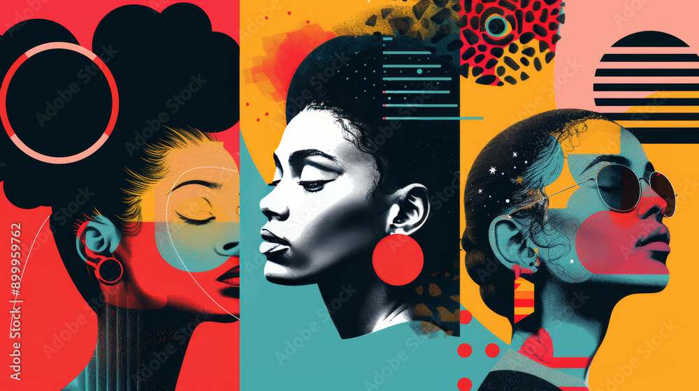 Include examples of graphic design, such as bold posters, sleek logos ...