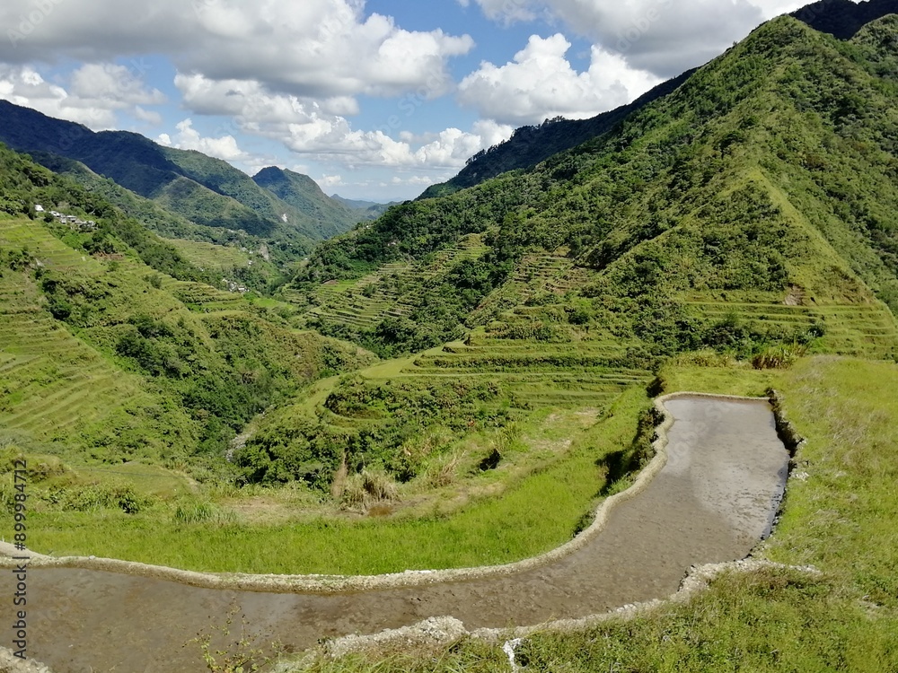 Rice Terraces of the Philippine Cordilleras, rice fields in Banaue ...