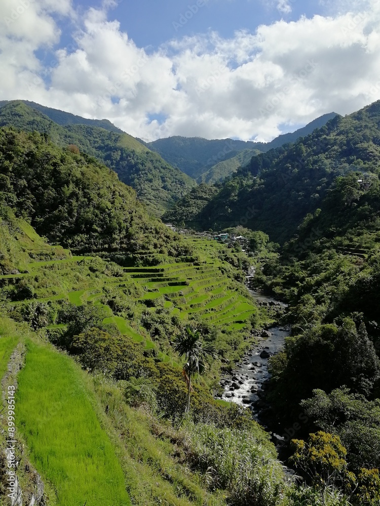 Rice Terraces of the Philippine Cordilleras, rice fields in Banaue ...