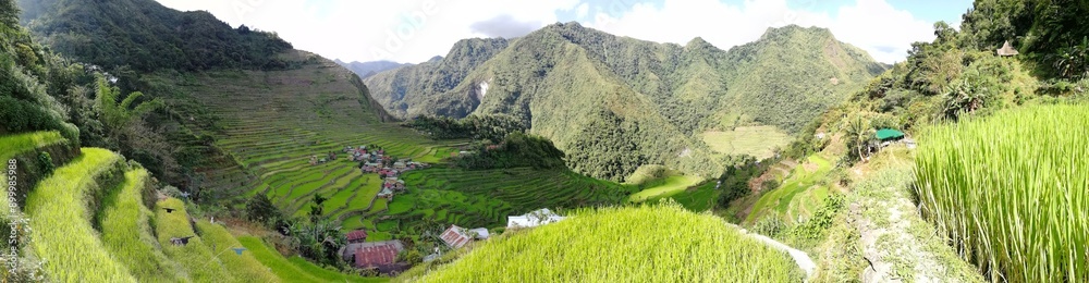 Rice Terraces of the Philippine Cordilleras, rice fields in Banaue ...