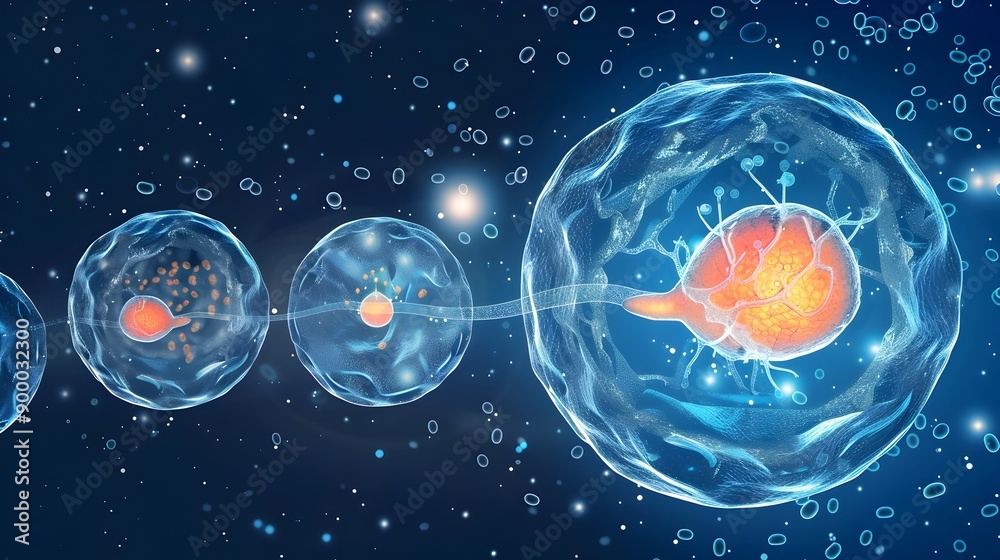 Detailed of Embryo Development Stages from Fertilized Egg to Blastocyst ...