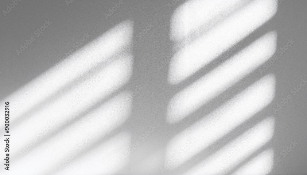 Gray shadow and light blur abstract background on white wall from ...