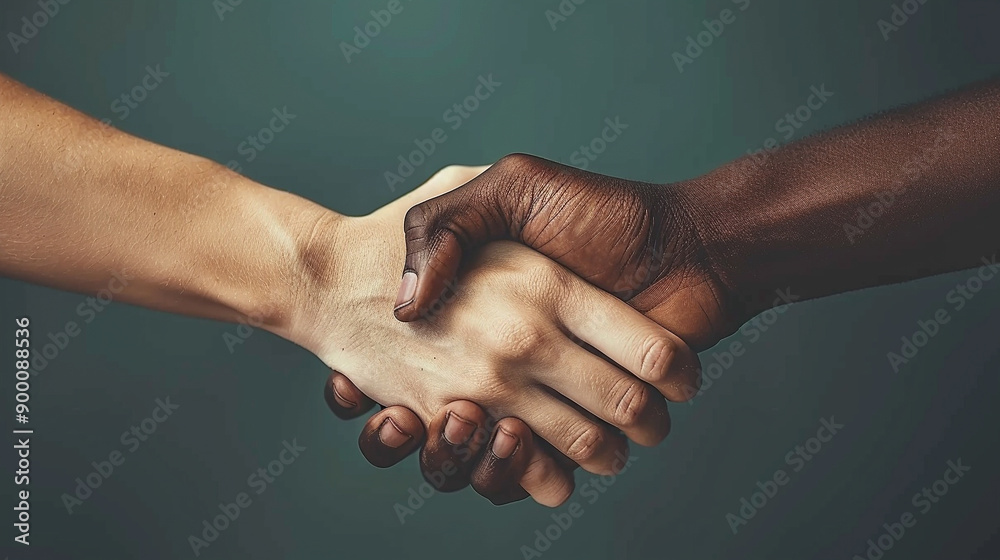 diverse group of hands coming together in unity, illuminated by ...