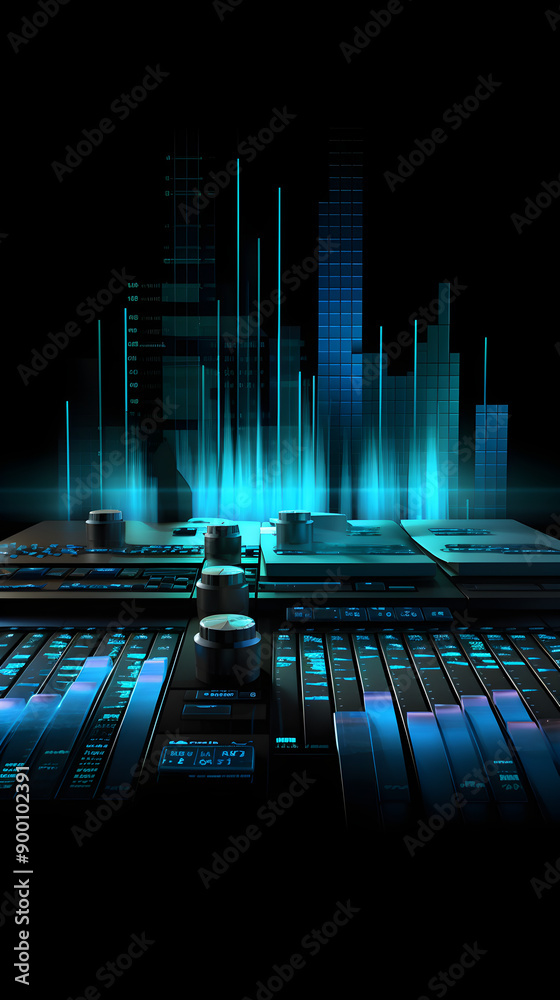 Vibrant Audio Frequency Spectrum Display: A Deep Dive into Sound ...