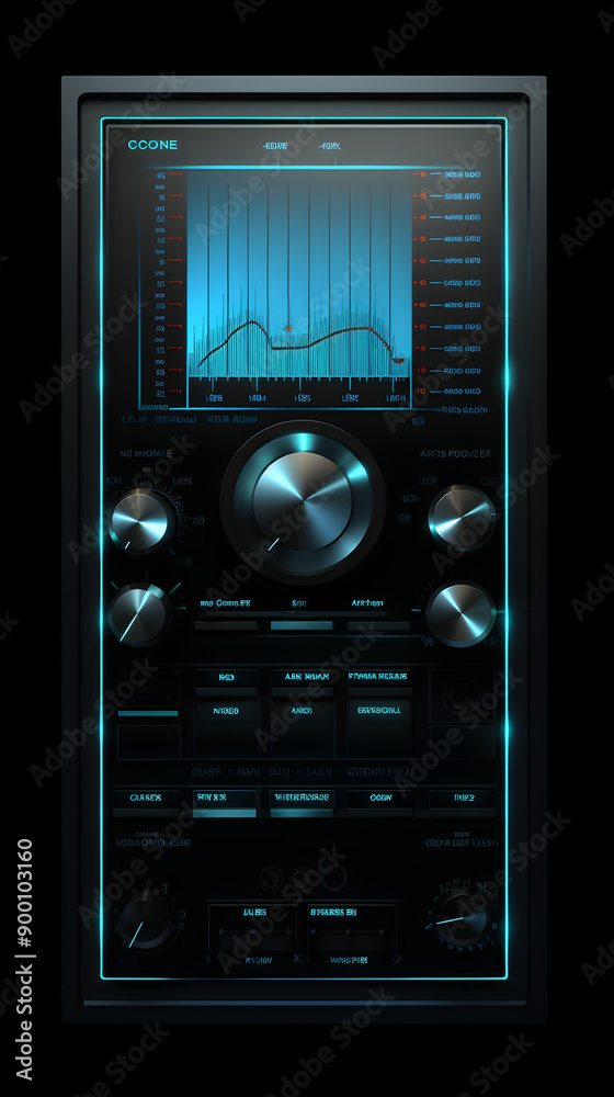 Vibrant Audio Frequency Spectrum Display: A Deep Dive into Sound ...