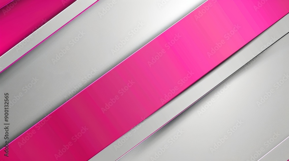 abstract magenta and silver are light gray with white the gradient is ...