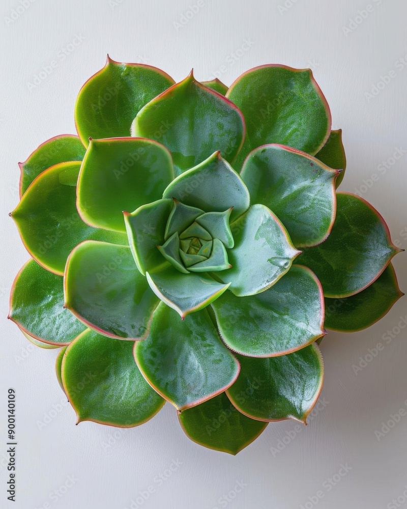 This succulent has a beautiful rosette shape, with light green leaves ...