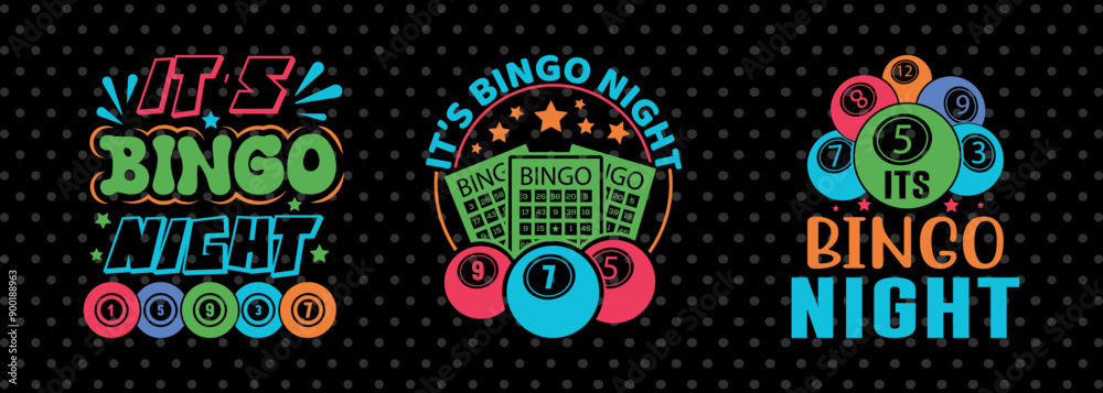 Its Bingo Night SVG Bingo Game Bundle Crazy Bingo gifts Bingo Quotes ...