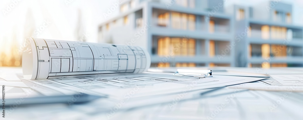 Project management for a residential complex, detailed planning ...