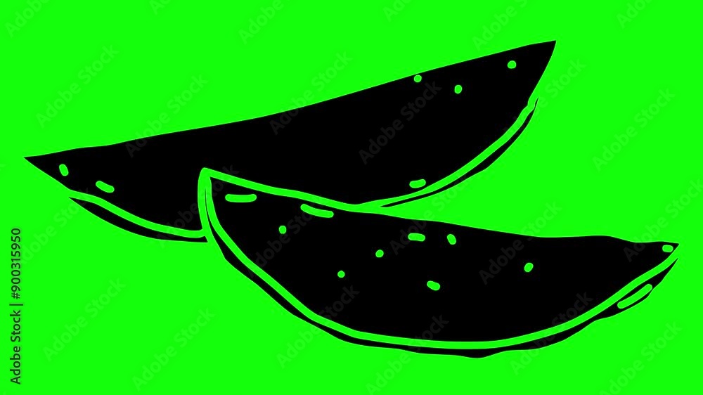 potato illustration video animation tree plant potato silhouette food ...