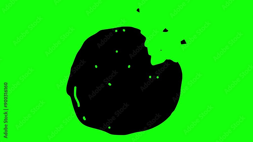 potato illustration video animation tree plant potato silhouette food ...