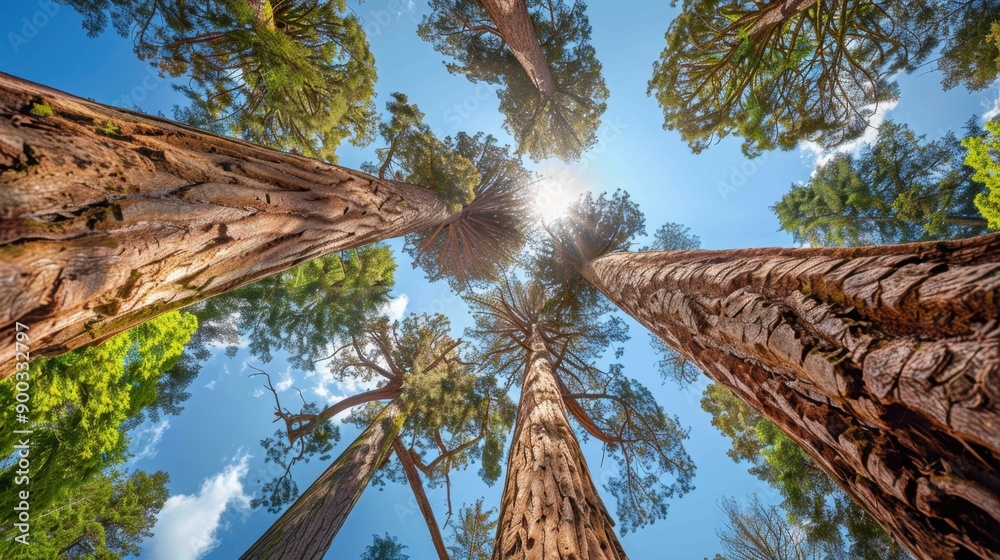 Sequoia (Sequoiadendron giganteum): Known as giant sequoias, these ...