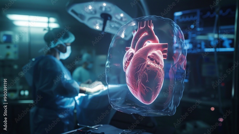 Advanced cardiac surgery with holographic technology. A holographic ...