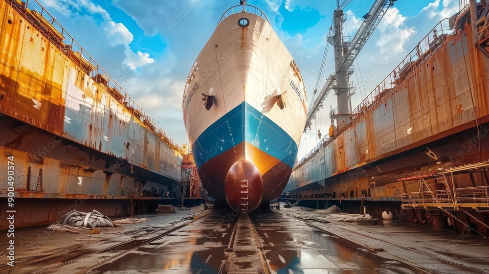 Influence of hull materials and vessel size on shipbuilding techniques ...