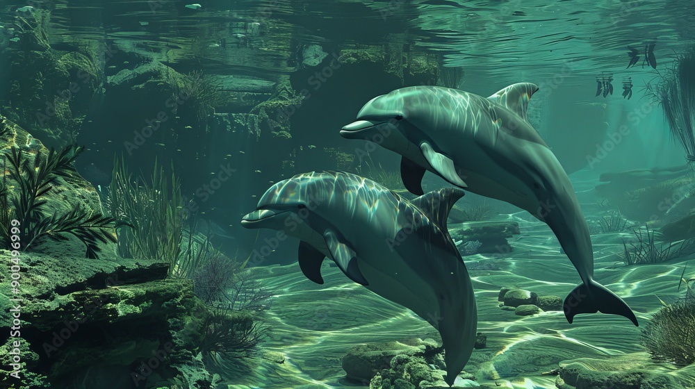 Exceptional visual abilities of bottlenose dolphins in water and air ...