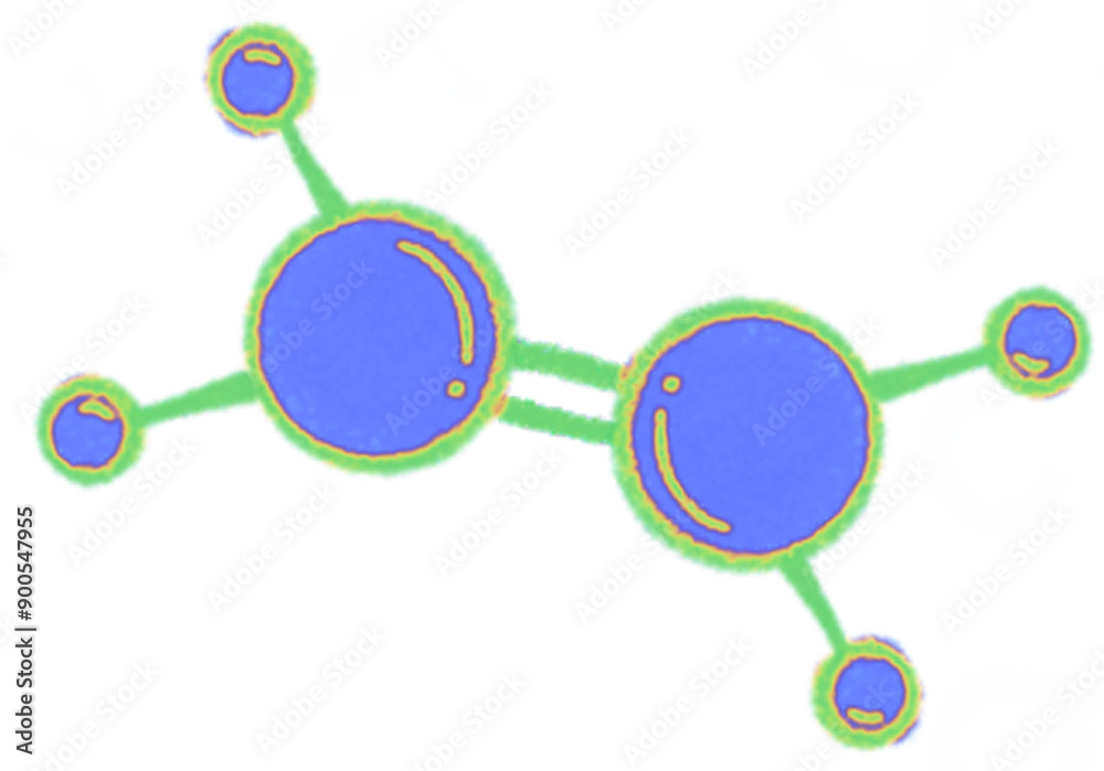 An illustrated diagram featuring icons representing the formulas of ...