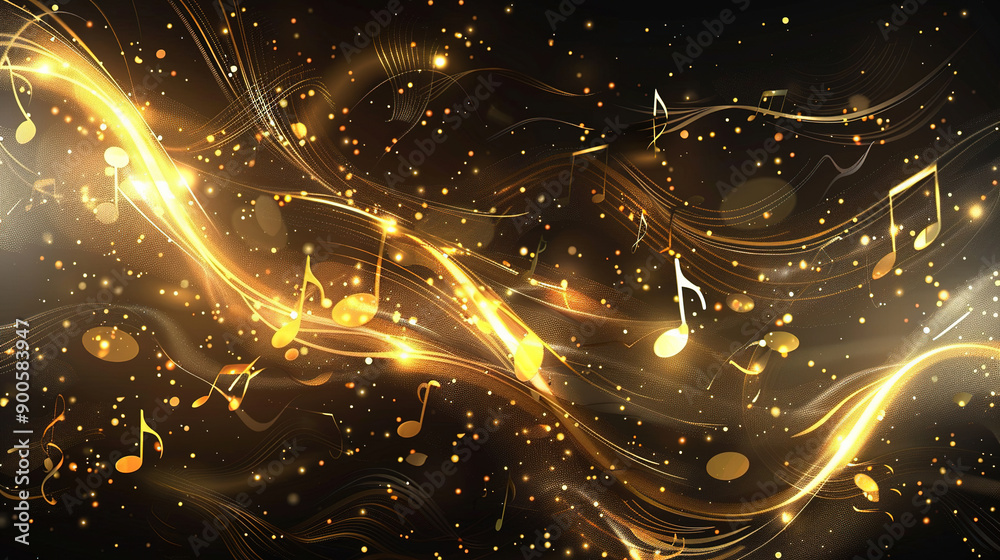 International Strange Music Day. World Music Day. Abstract colorful ...