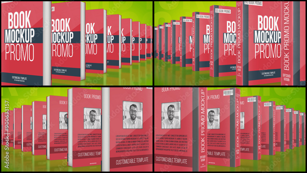 Fully Customizable and Editable Book Template Stock Template | Adobe Stock