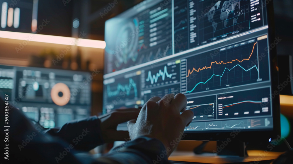 Using microservices to achieve microservice isolationCloseup hand using ...